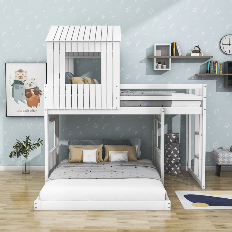 Overstock twin over full bunk bed store